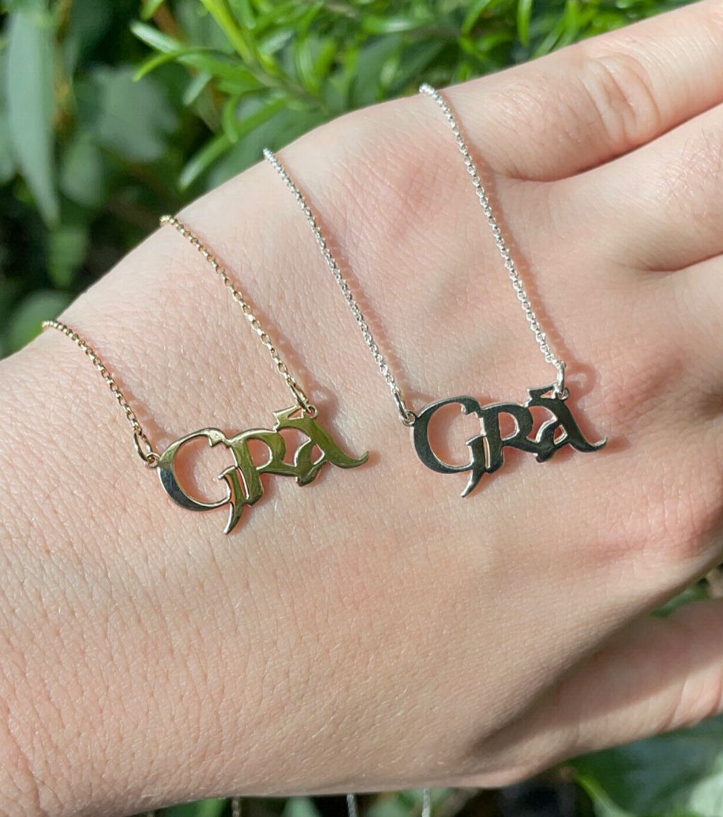 Irish Grá Necklace – Greene's Jewellers
